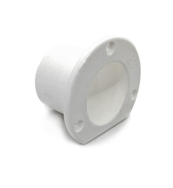 Boat BG Plastic Transom Drain Tube 42mm with Flange