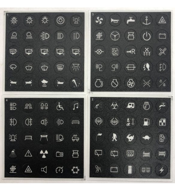 Guardian Switch Panel SS Flush 4-P