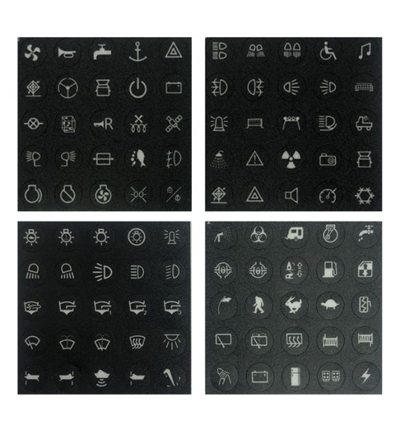 Guardian Switch Panel SS Flush 6-P