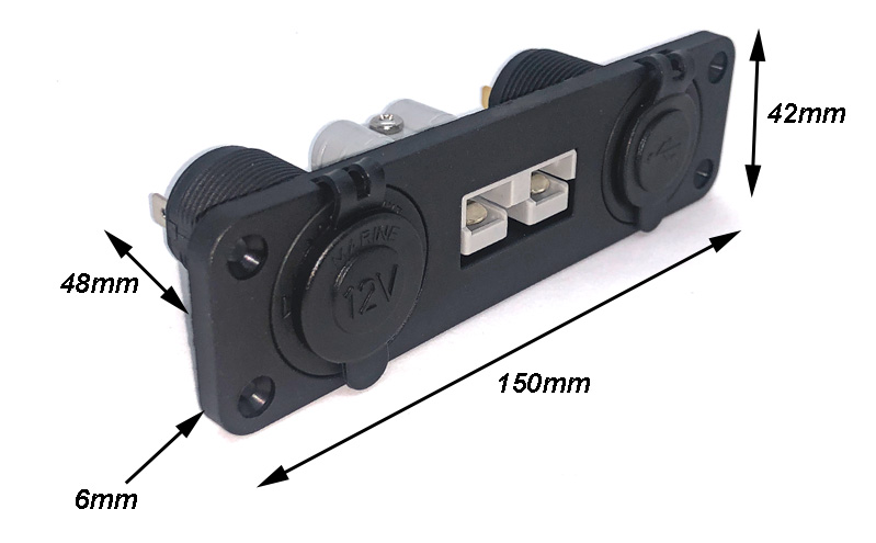 Brad Harrison | Anderson Panel with Cig Lighter & USB Port