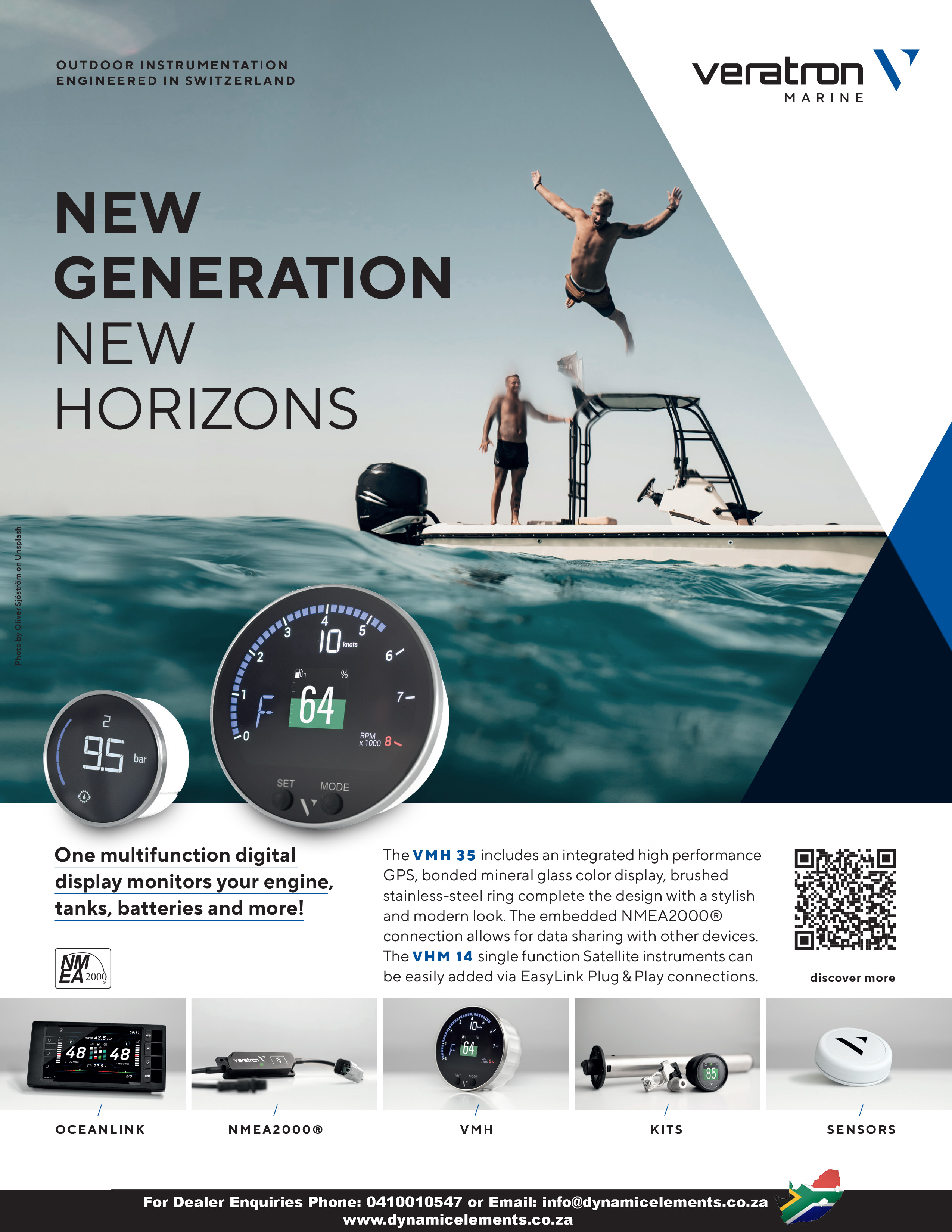 Veratron VMH 35 Digital Gauges