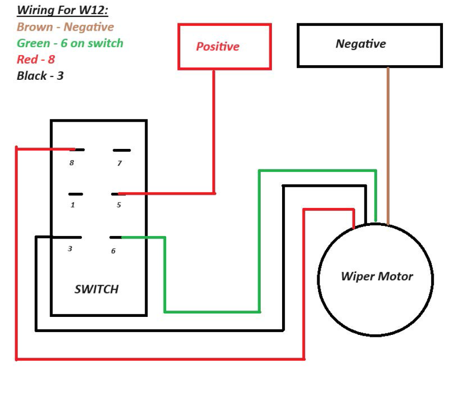 Wiring Diagram for Carling Switch